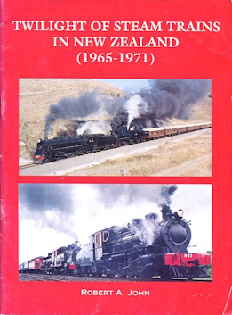 Book - Twilight of Steam Trains - Railway Knowledge Base for New Zealand