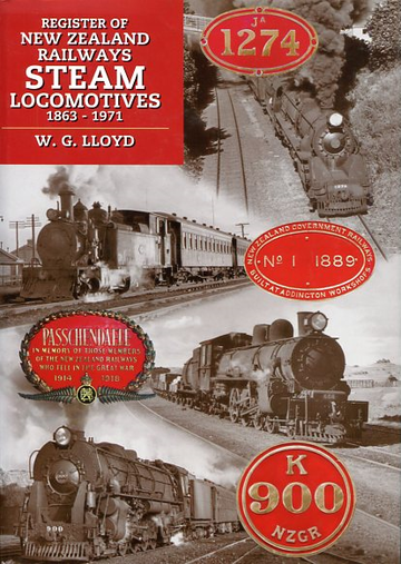 Book - Register of NZR Steam Locos 2nd Ed - Railway Knowledge Base for New Zealand